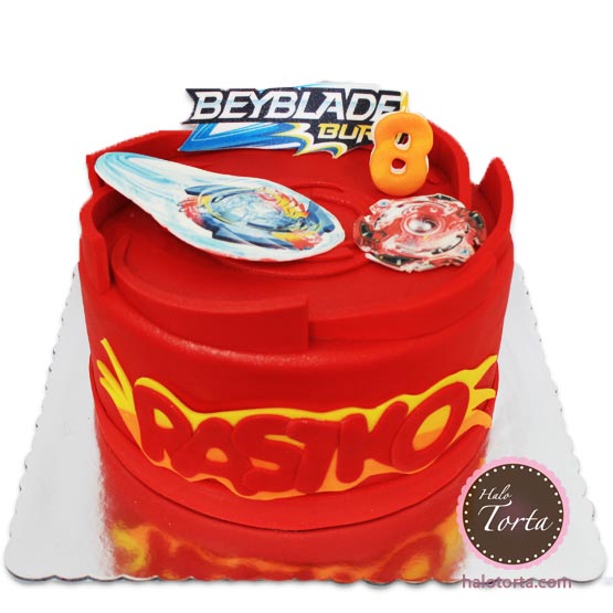 Torta Beyblade sa stikerima – NISU FIGURICE!