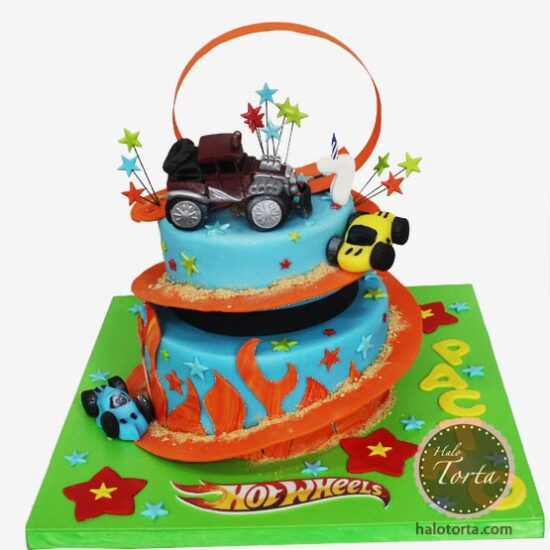 Hot Wheels torta