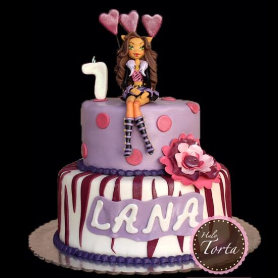 Monster High torta