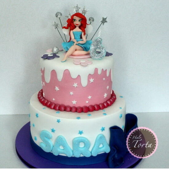 Winx torta