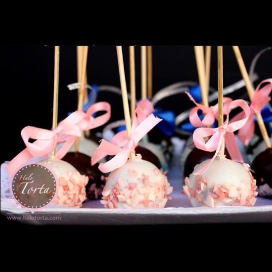 Cake pops čoko