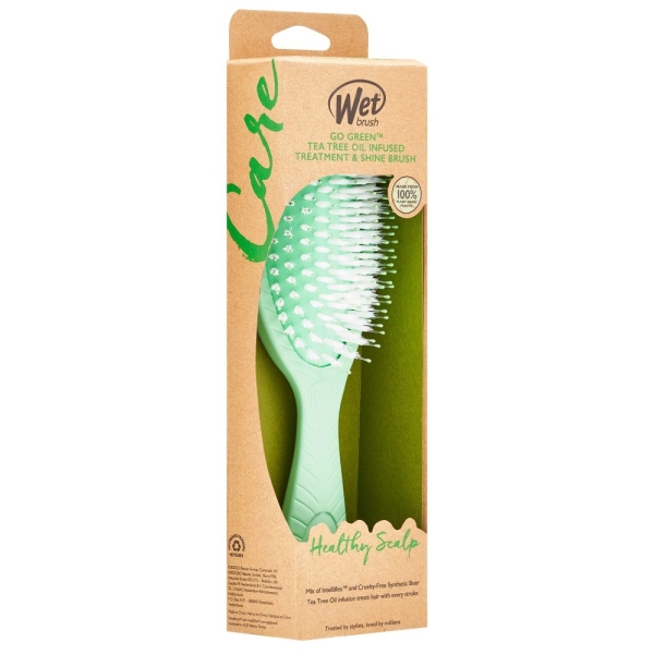 Wet Brush Go Green Treatment & Shine Tea Three oil četka