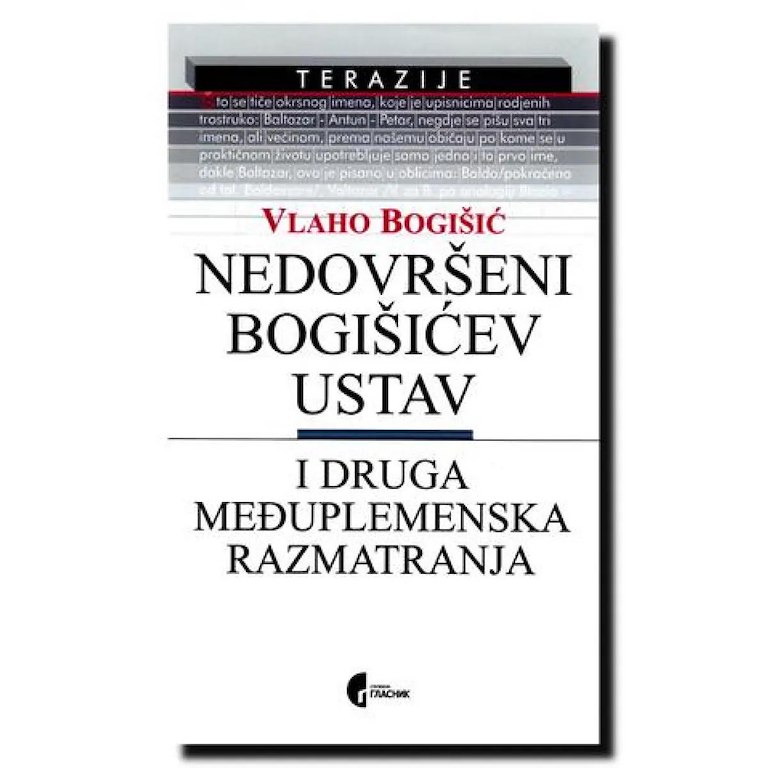 NEDOVRŠENI BOGIŠIĆEV USTAV