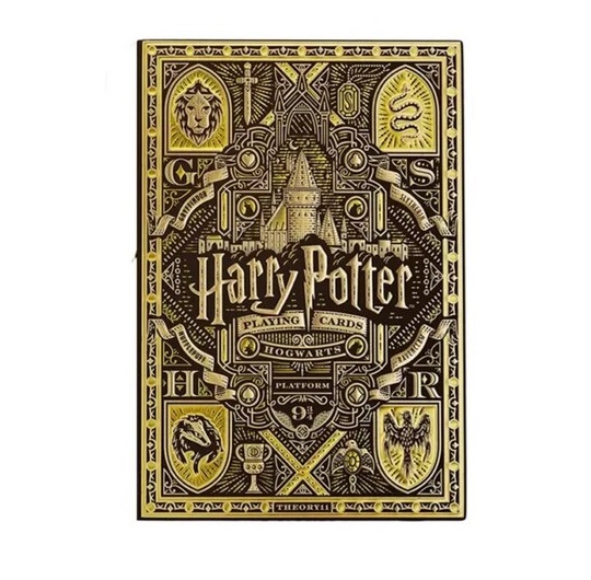 Harry Potter yellow hufflepuff karte, 0420-02