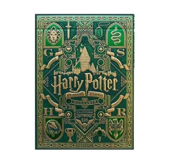 Harry Potter green slytherin karte, 0420-03