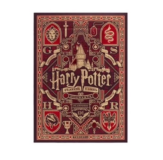 Harry Potter red gryffindor karte, 0420-01