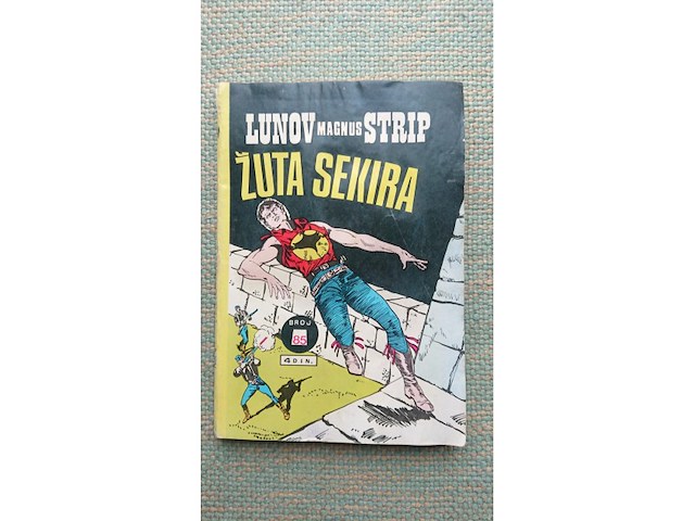 Žuta sekira Lunov magnus strip broj 85