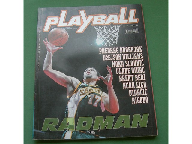 Playball februar 2003. - Vladimir Radmanović