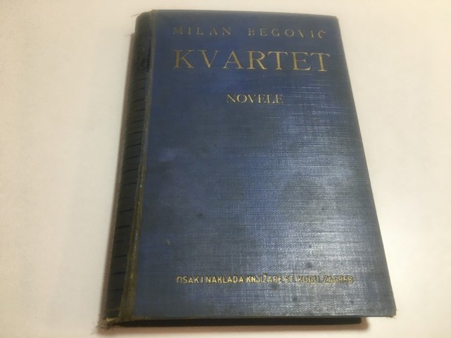 Milan Begović  Kvartet  1936.