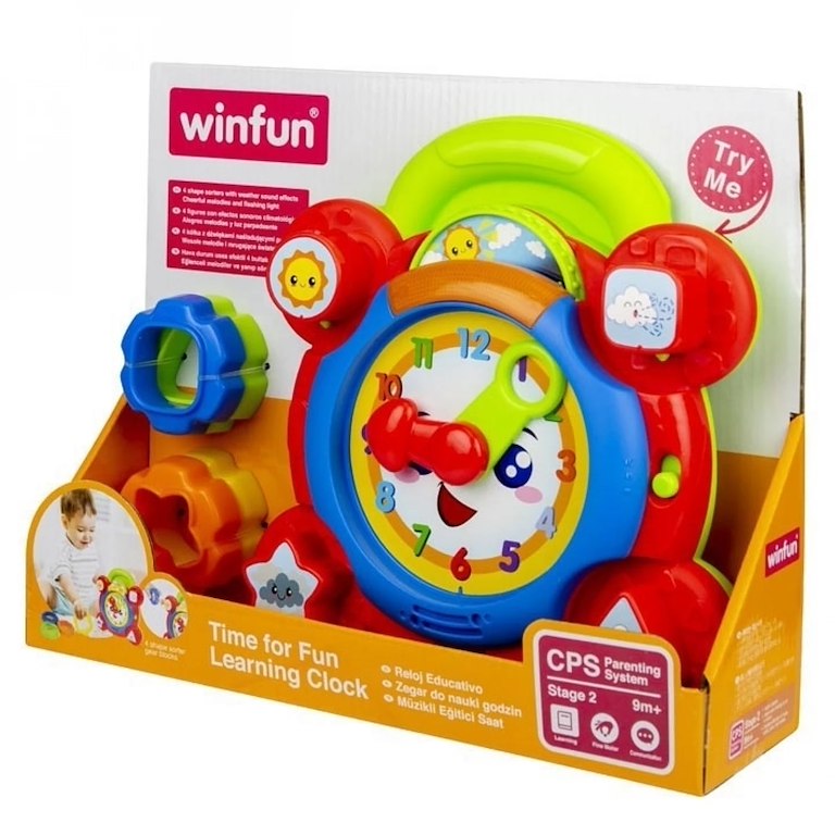 WIN FUN BABY EDUKATIVNI ČASOVNIK 000675-NL