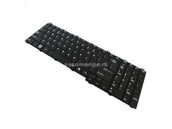 Tastatura za laptop za Toshiba C650 crna