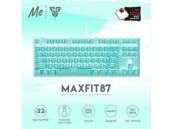 Tastatura Mehanicka Gaming Fantech MK856 RGB Maxfit 87 Red