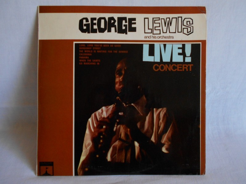 GEORGE LEWIS!RETKO PRVO ENGLESKO!VRHUNSKI JAZZ!MINT!