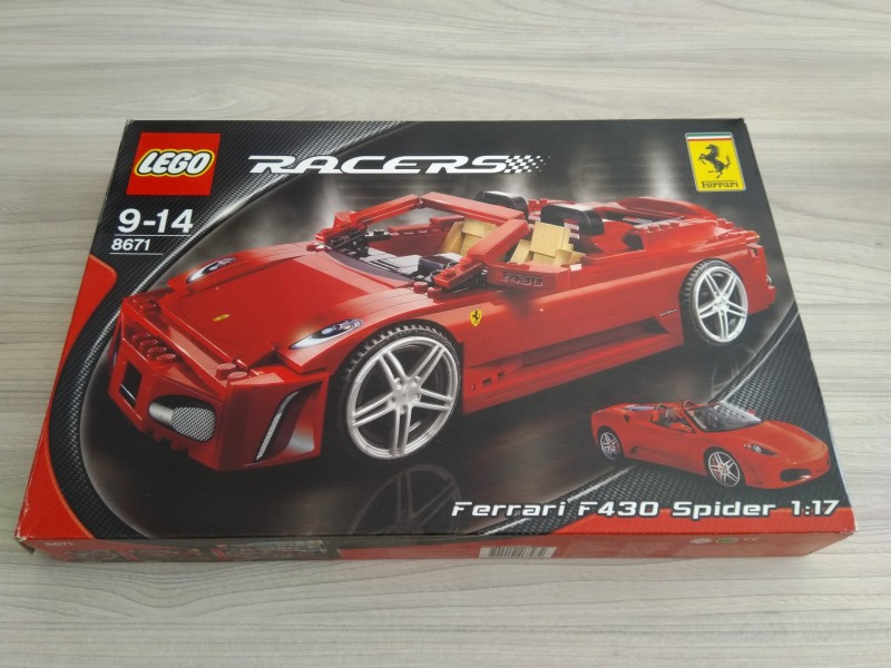 LEGO 8671 Ferrari 430 Spider