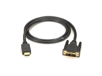 HDMI kabal na DVI 5m crni