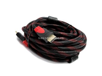 HDMI kabal na HDMI 20m crno/crveni