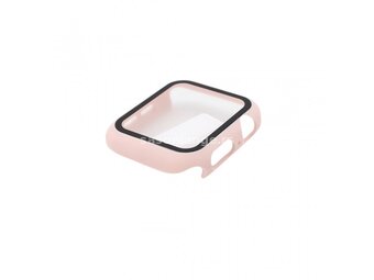 Tempered glass case za iWatch 44mm pink