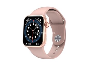 Smart Watch DT100 Pro Plus roze (silikonska narukvica)