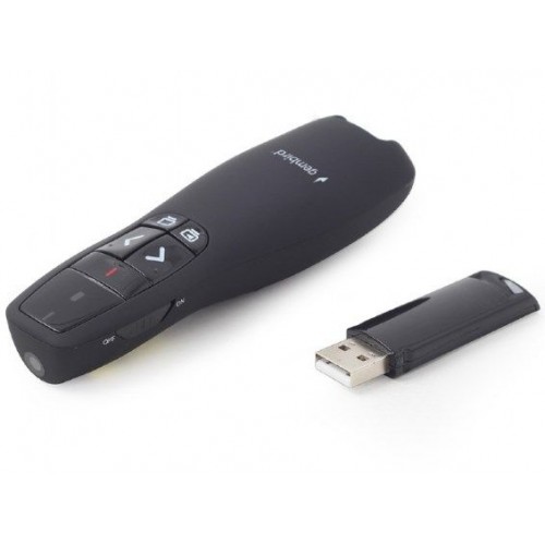 Gembird wireless prezenter laser pointer WP L-02