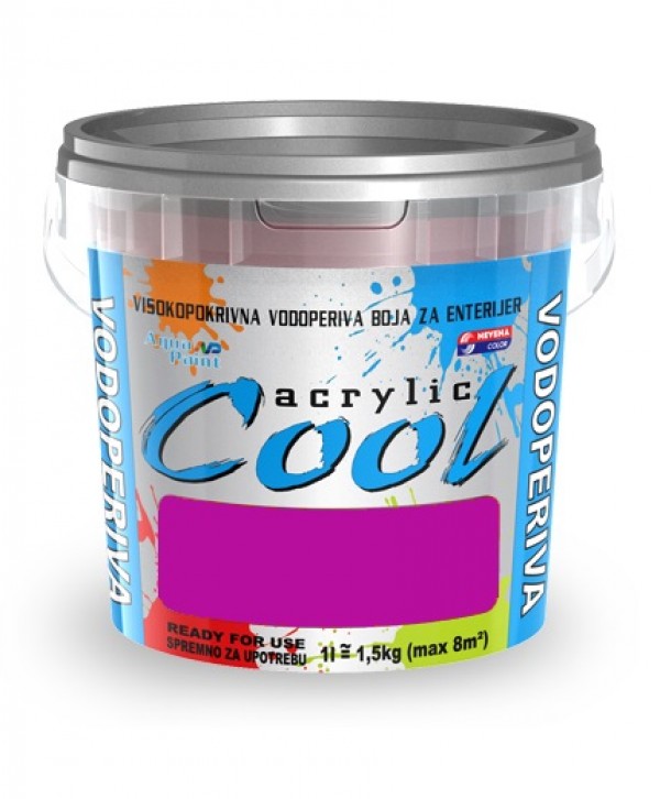 COOL-ACRYLIC, 1L, 26-CIKLAMA