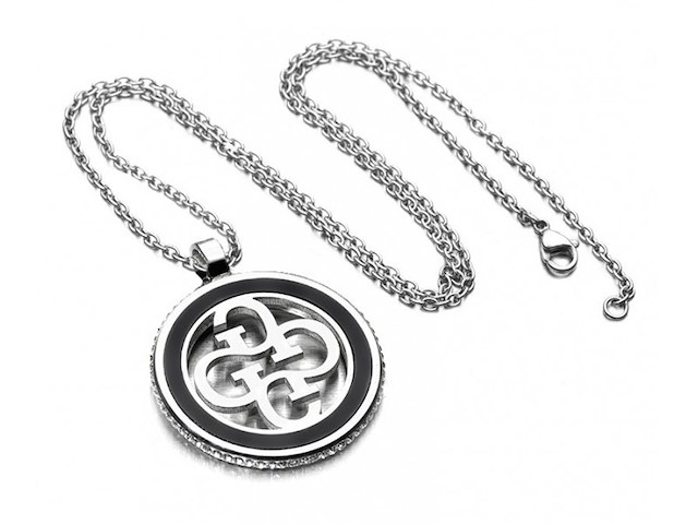 Komplet Ogrlica + Privezak Hiruski Celik - S204