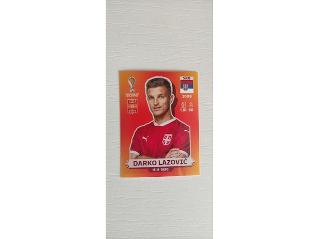 Panini FIFA 2022 Qatar SRB 10