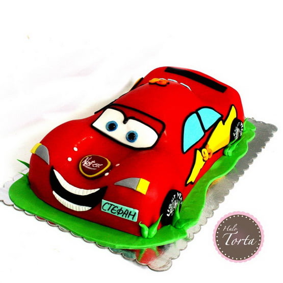 Munja – Cars – Automobili torta