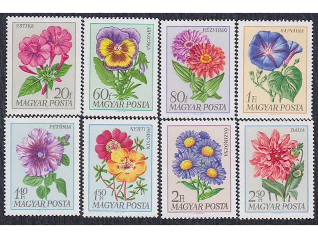Mađarska 1968 Flora-Cveće čisto