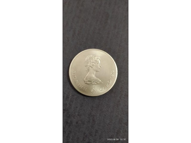 5 Dollars - Elizabeth II  SREBRO 24.3gr 1973god