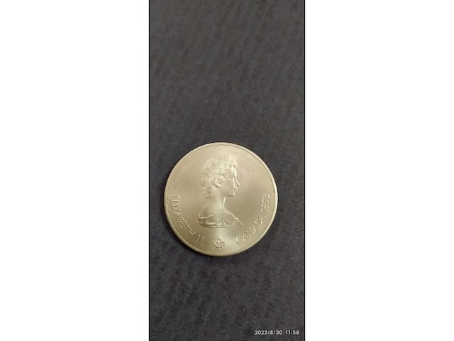 5 Dollars - Elizabeth II 1973god SREBRO 24.3gr
