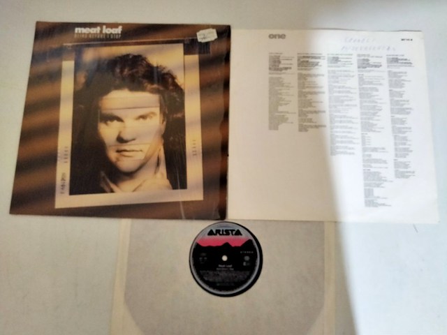 MEAT LOAF Blind Before I Stop LP MINT