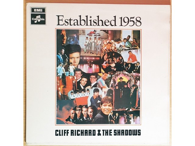 LP CLIFF RICHARD - SHADOWS - Established 1958, UK, MINT