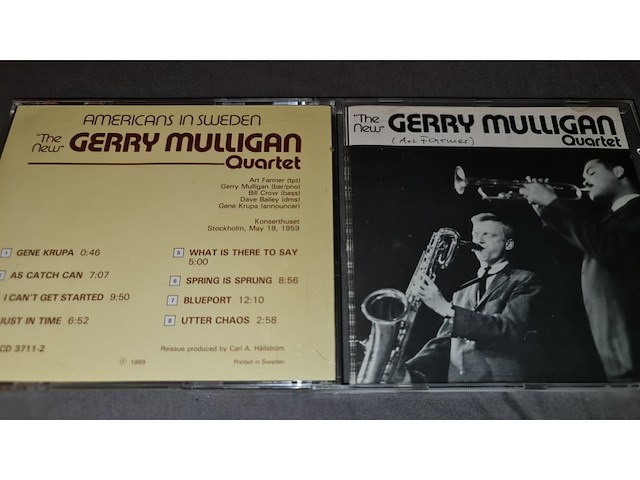 `The New` Gerry Mulligan Quartet - Americans in Sweden