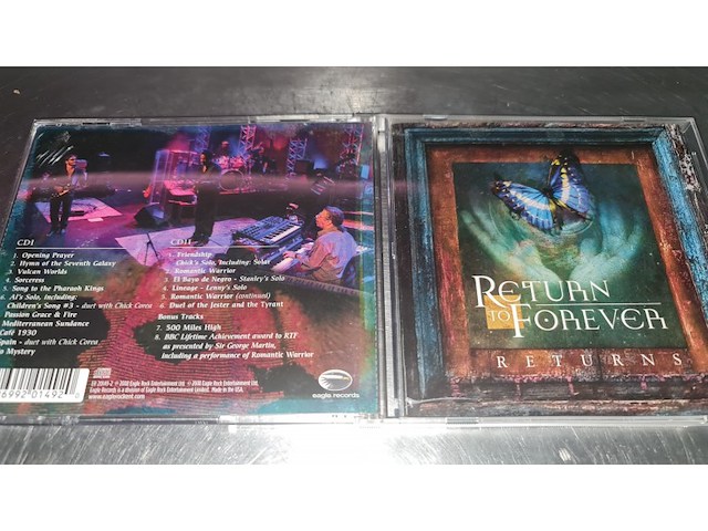 Return to Forever - Returns 2CDa , ORIGINAL