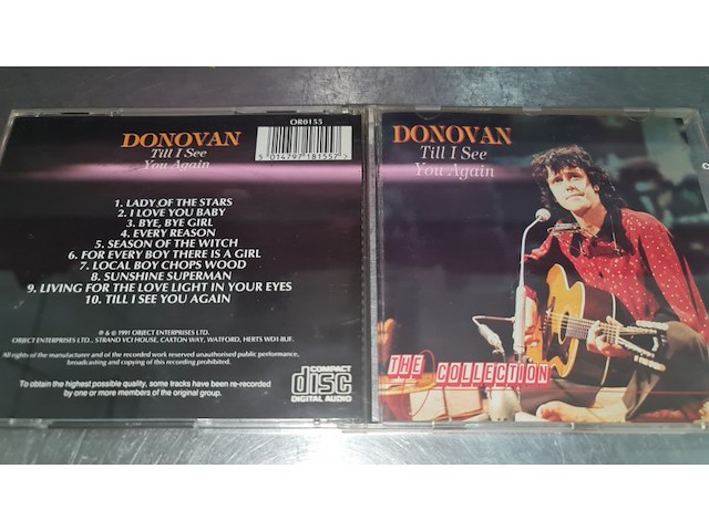 Donovan - Till i see you again , ORIGINAL