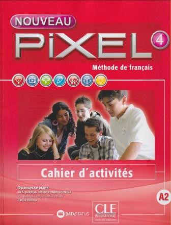 NOUVEAU PIXEL 4 – RADNA SVESKA iz francuskog jezika za 8. razred osnovne škole (Data Status)