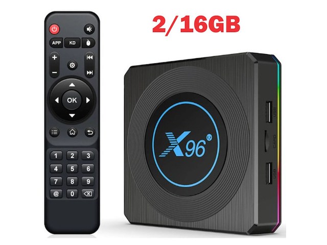 GMB-X96 X4 2/16GB smart TV box S905X4 quad, Mali-G31MP 8K, KODI Android 11.0