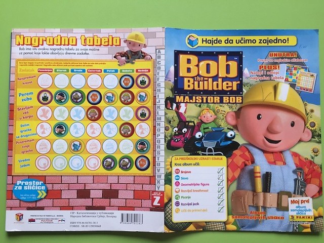Majstor Bob Bob the builder Album PUN