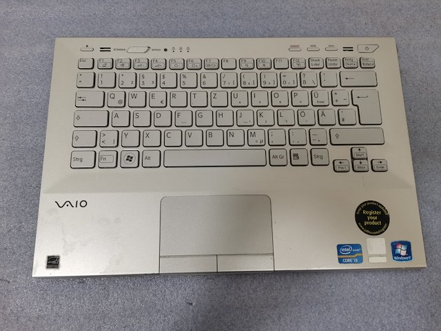 Tastatura sa palmrestom za Sony Vaio PCG-4121GM