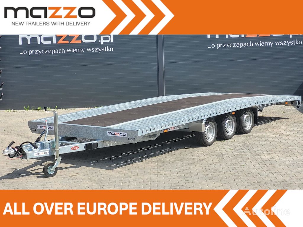 Nova LARGO 600x235cm 3,5t 3-axles! prikolica autotransportera