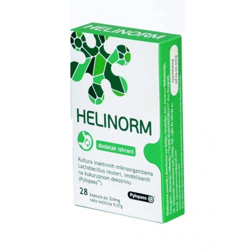 Helinorm - prirodni preparat za Helikobakter pilori
