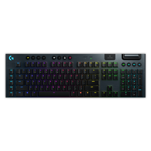 LOGITECH bežična tastatura G915 Lightspeed RGB Tactile Carbon - 920-008902 Mehanički tasteri, Logitech Romer-G Tactile, EN (US), 121