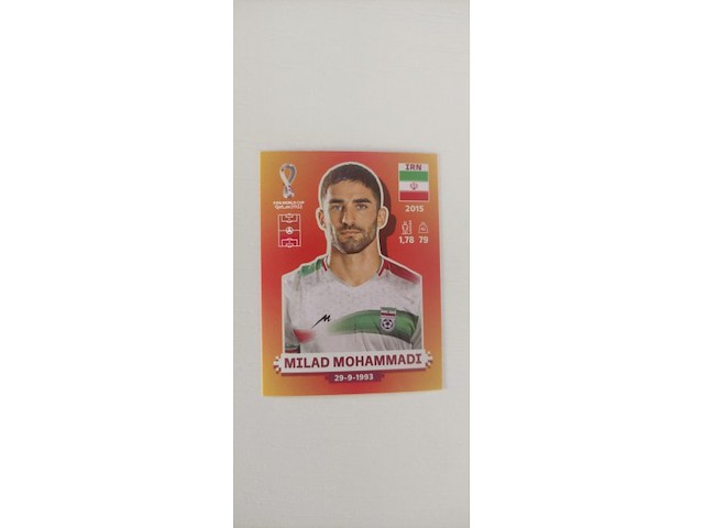 Panini FIFA 2022 Qatar IRN 08