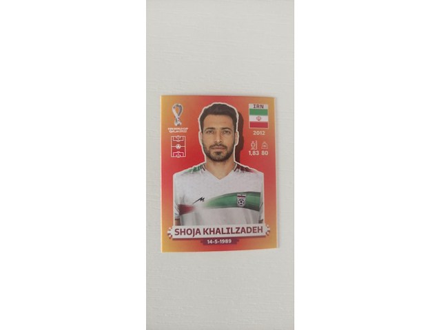 Panini FIFA 2022 Qatar IRN 07