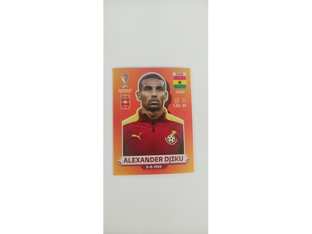 Panini FIFA 2022 Qatar GHA 06