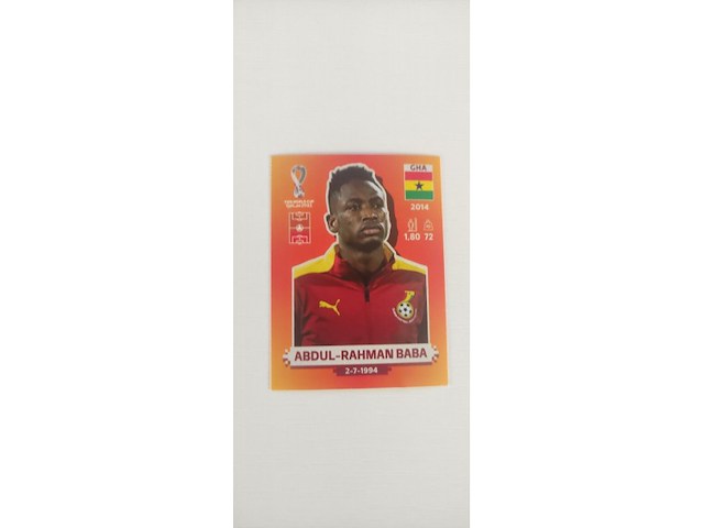 Panini FIFA 2022 Qatar GHA 05