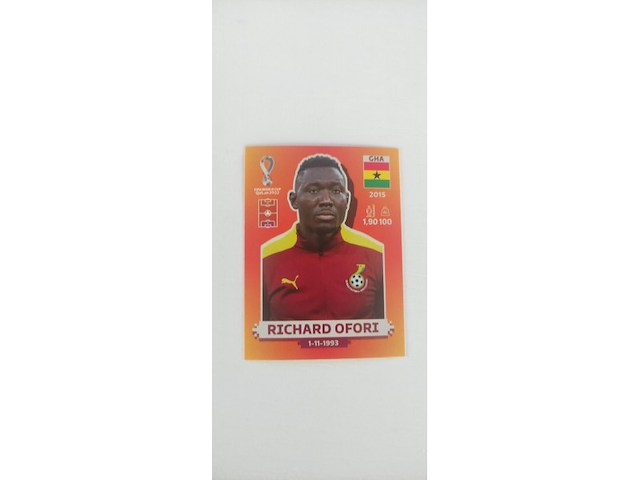 Panini FIFA 2022 Qatar GHA 03