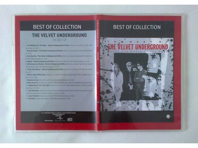 VELVET UNDERGROUND - The Best Of... (CD) Made in Greece