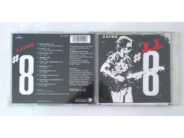 J.J.CALE - #8 (CD) Made in Germany