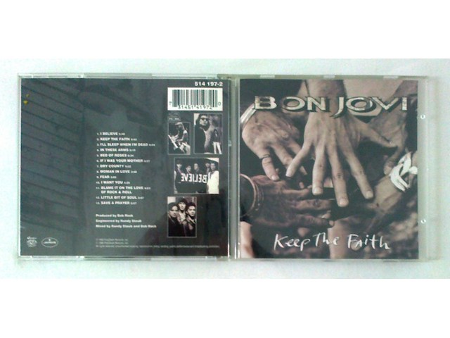 BON JOVI - Keep The Faith (CD) Made in Germany